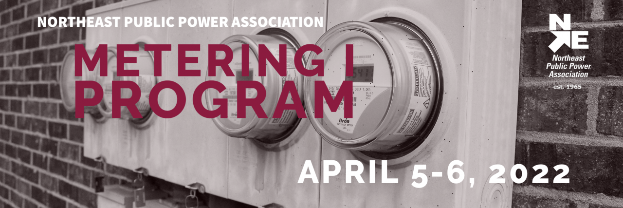 2022 Metering I Program | NEPPA
