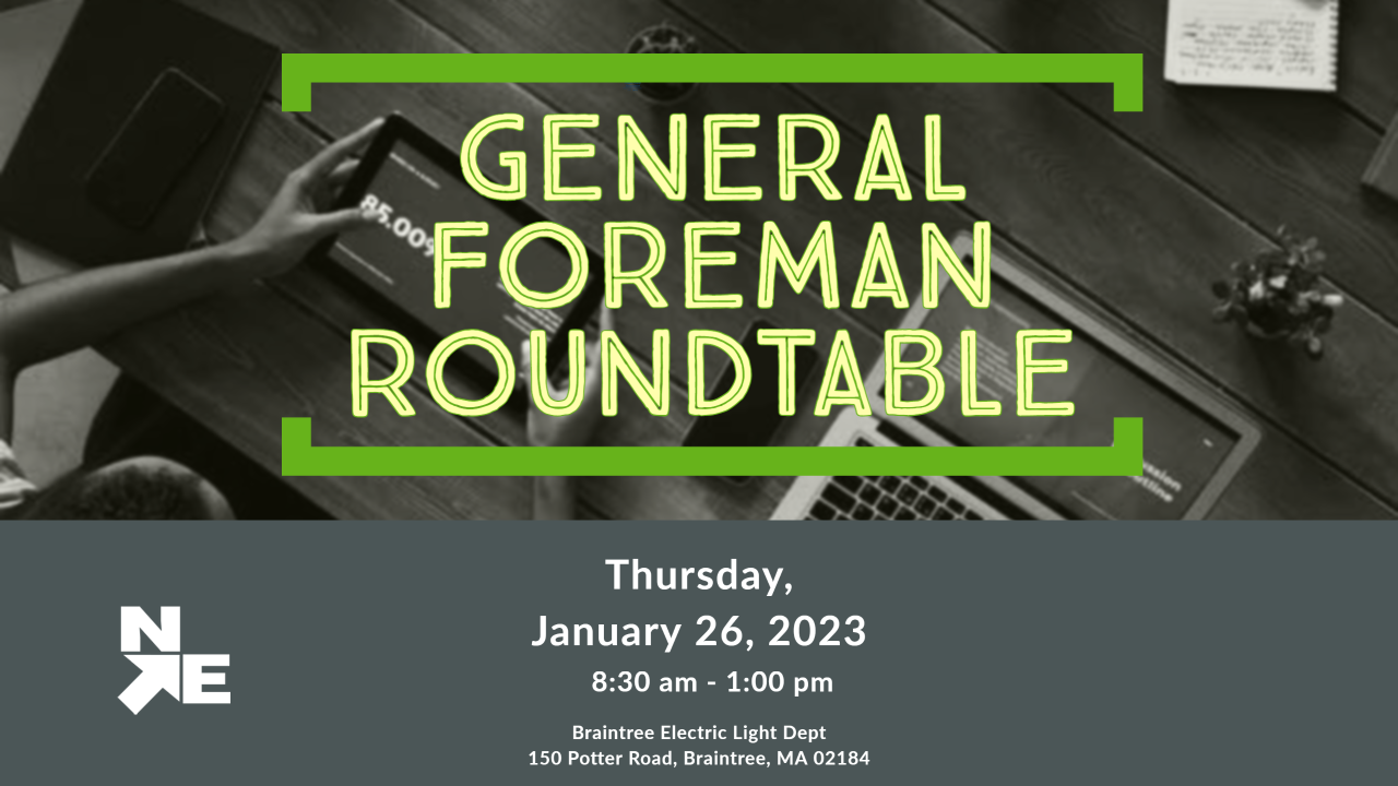 General Foreman Roundtable | NEPPA