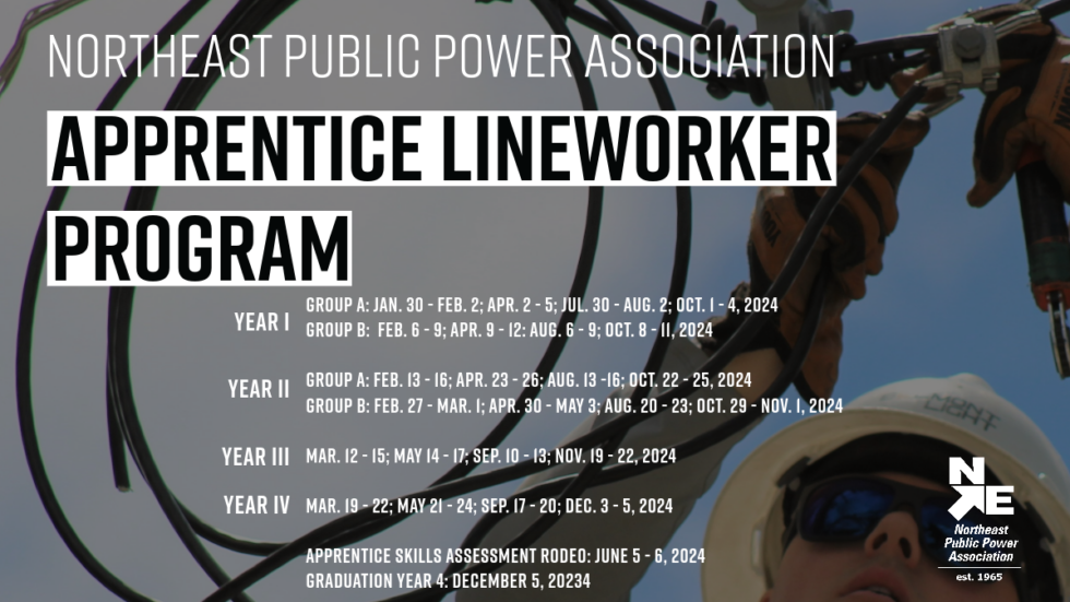 2025 Apprentice Lineworker Program Skill Assessment Rodeo | NEPPA