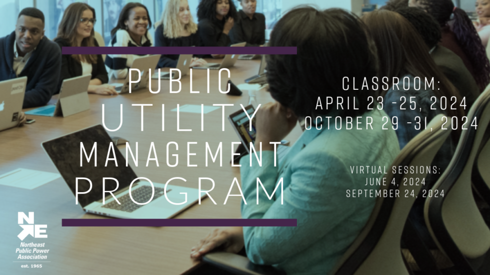 Public Utility Management Program (PUMP) – Virtual Session II | NEPPA